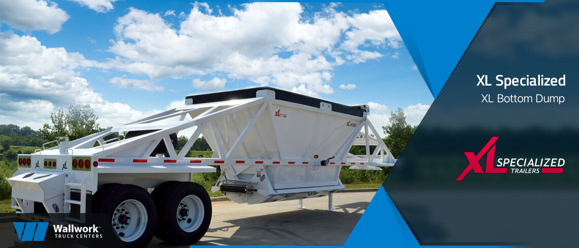 XL Bottom Dump Trailer | Wallwork Truck Center